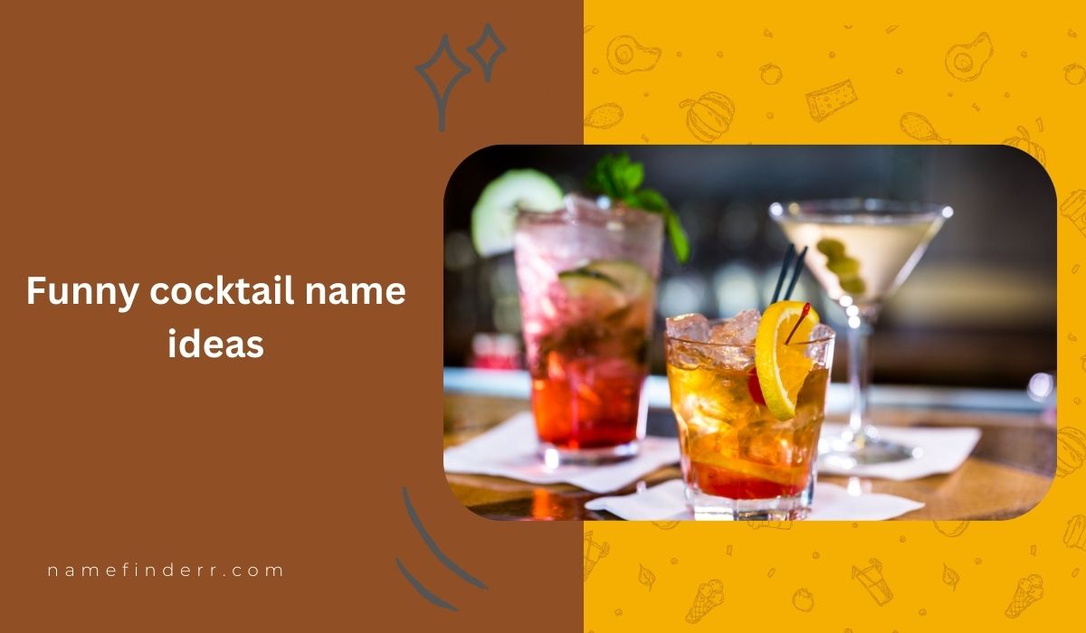 210+ Funny cocktail name ideas - Free AI Funny Names Generator