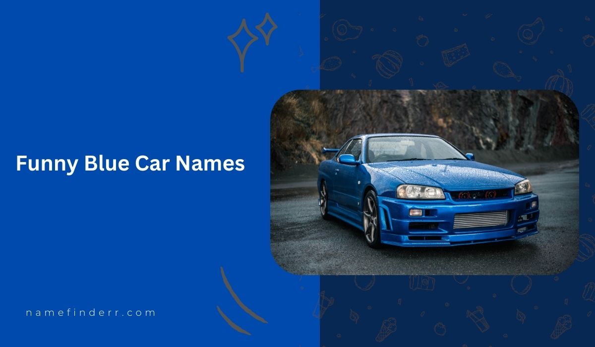 300+ Funny Blue Car Names You Can’t Ignore - Free AI Funny Names Generator