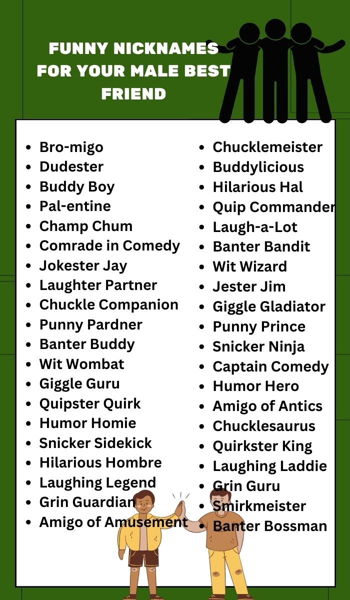 450+ Funny Nicknames for Your Best Friend - Free AI Funny Names Generator