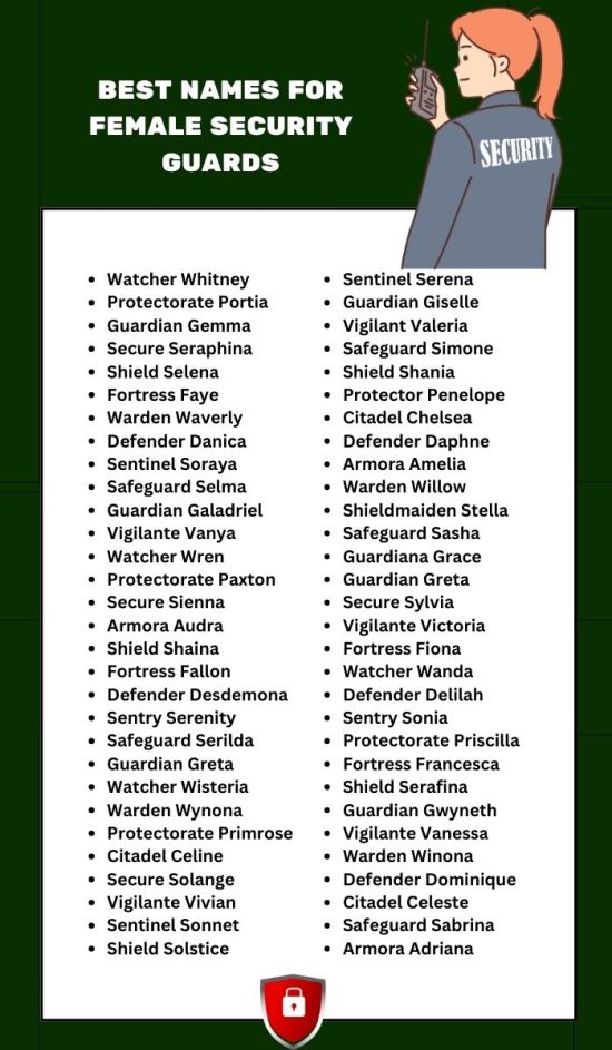 300+ Funny Nicknames for Security Guards - Free AI Funny Names Generator