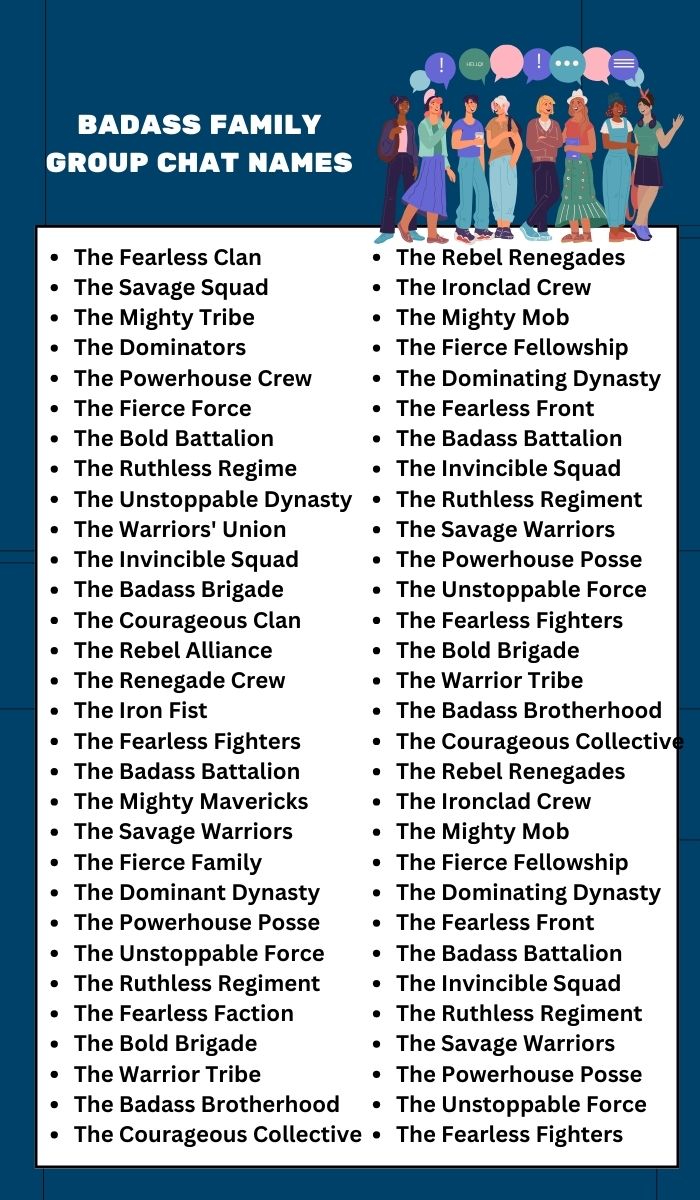 300+ Funny Family Group Chat Names - Free AI Funny Names Generator