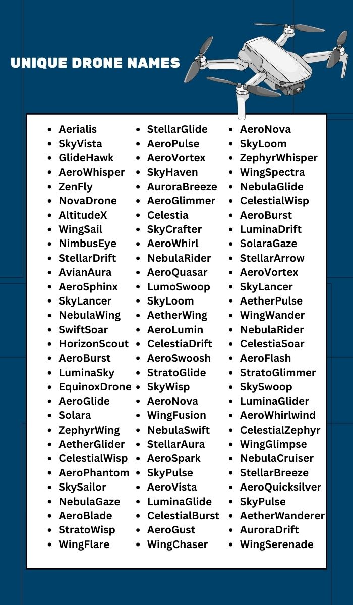 350+ Funny Drone Names - Free AI Funny Names Generator